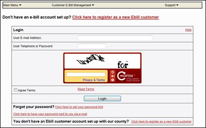 Customer Login
